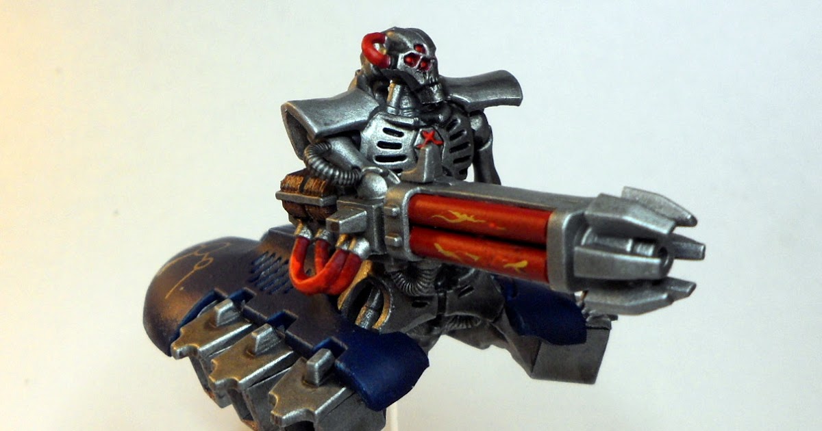 WeeMen: Necron Destroyer #3 w/ Gauss Cannon