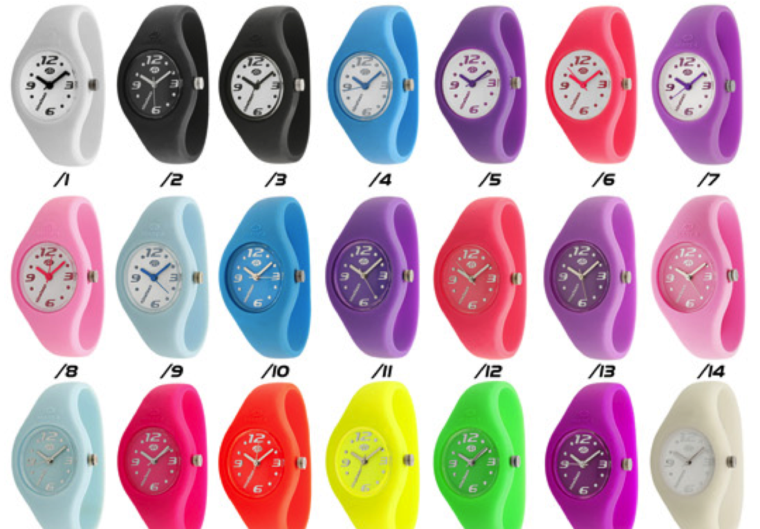 El Baúl de La Mona: Relojes de Colores