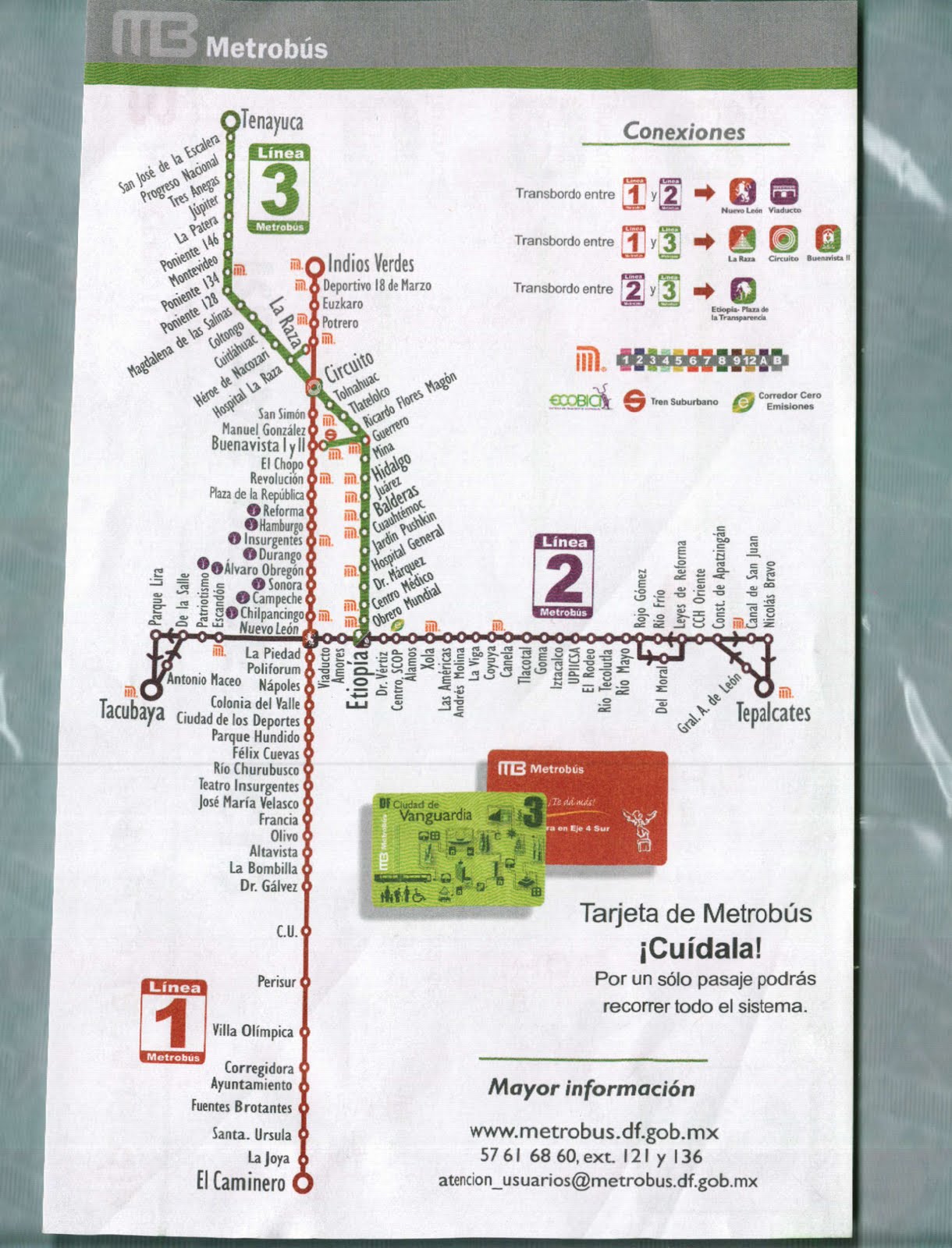 Chutemoc Blog, hecho en ciudad de mexico: Por fin llegó el Metrobus Linea 3