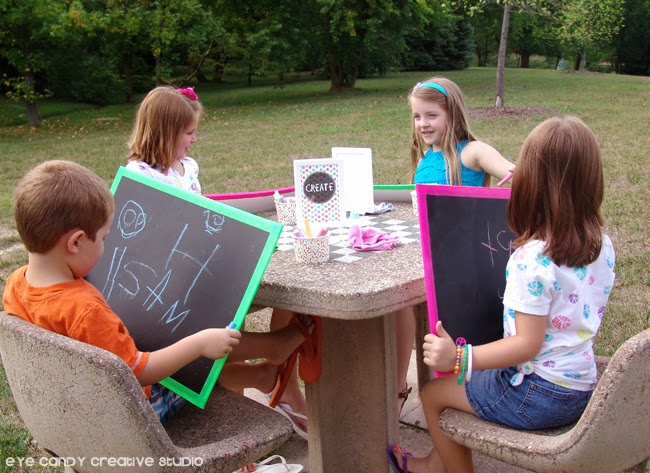 Eye Candy Creative Studio: CRAFT :: How to make CHALKBOARDS