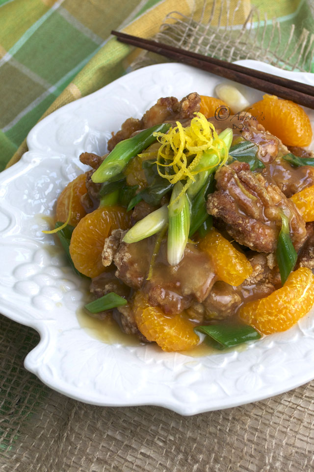 Adora's Box: MANDARIN ORANGE AND LEMON CHICKEN