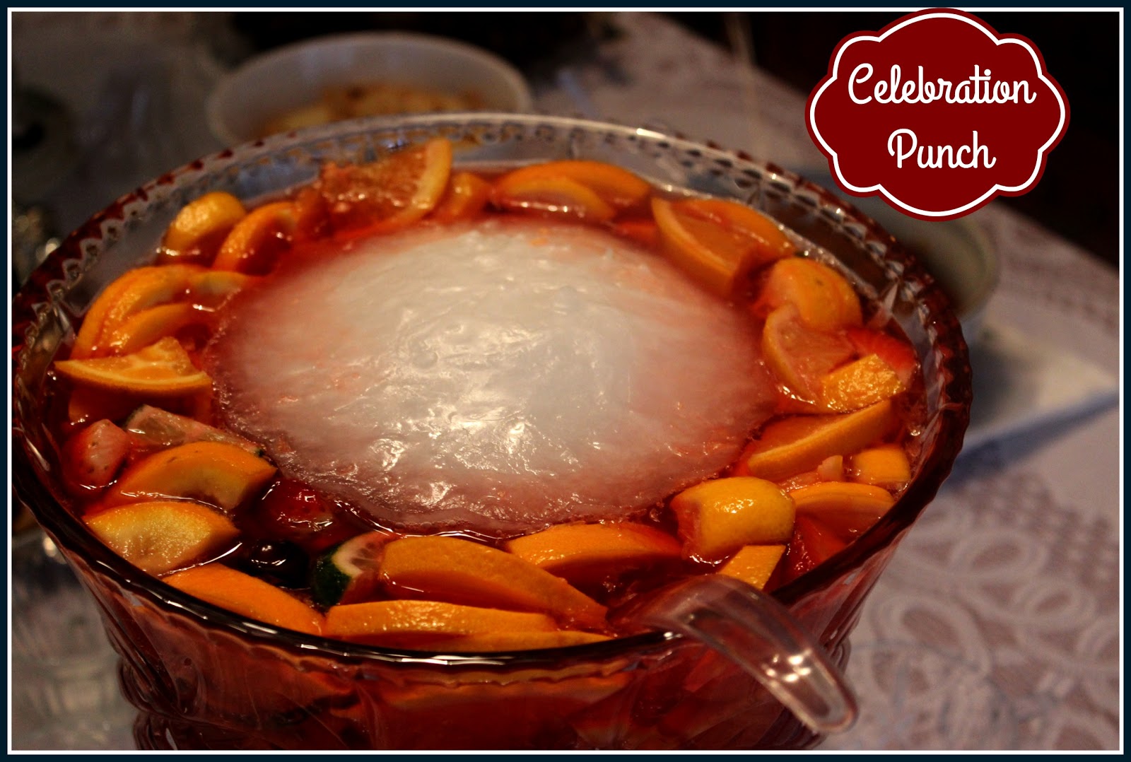 Sweet Tea and Cornbread: Celebration Punch!