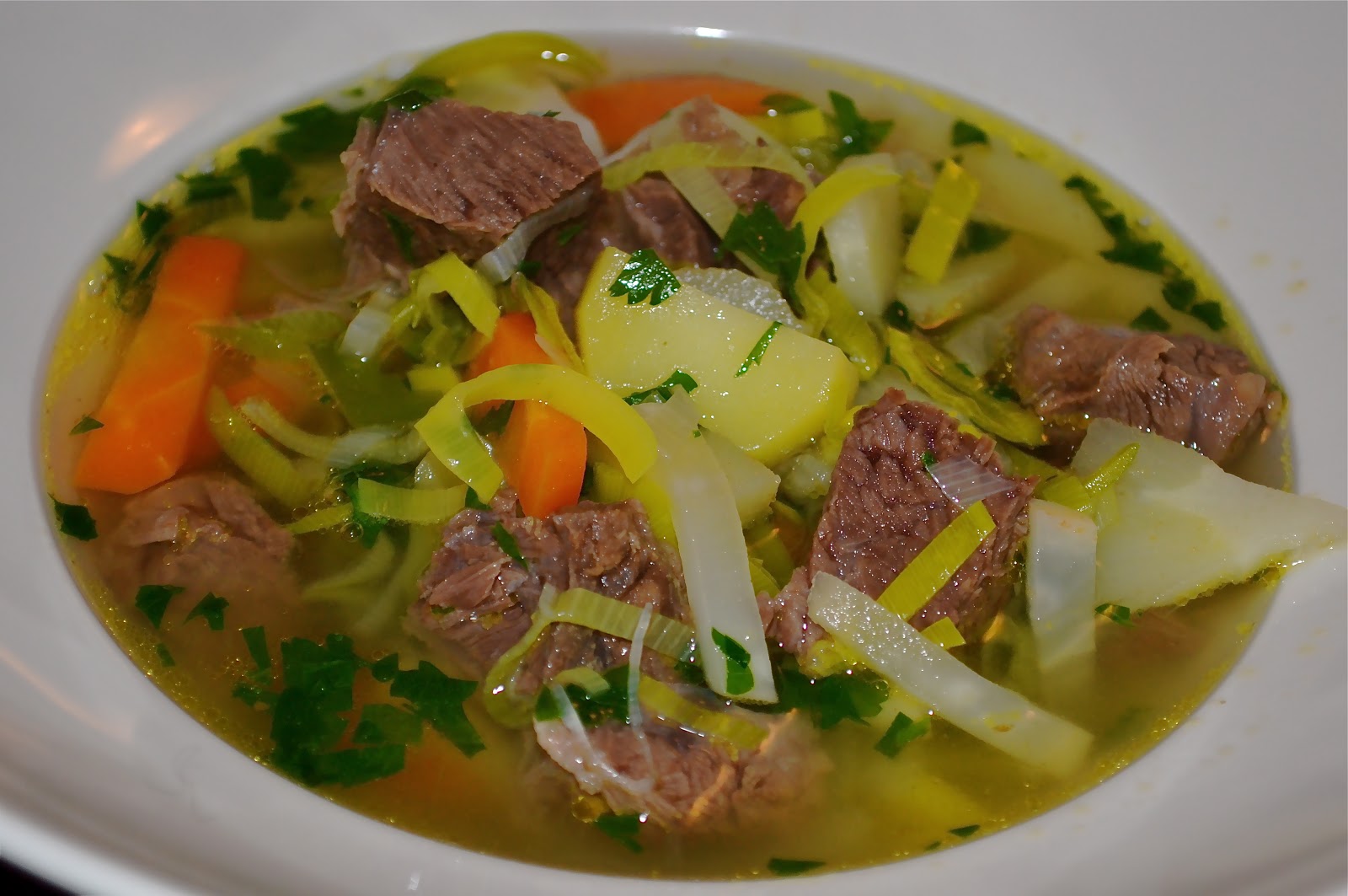 mmm recept: Köttsoppa med Klimp