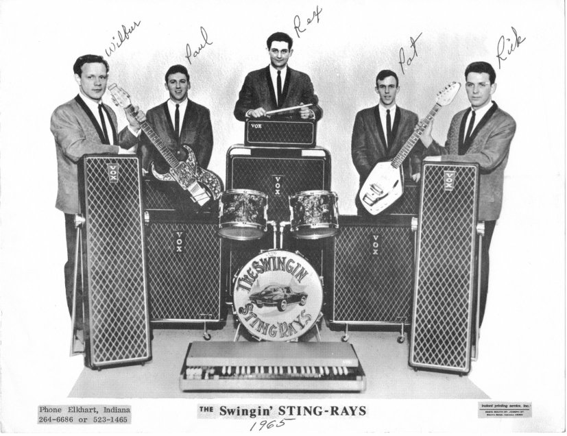 60's indiana band szene: Swingin' Stingrays - Elkhart - Fujimo