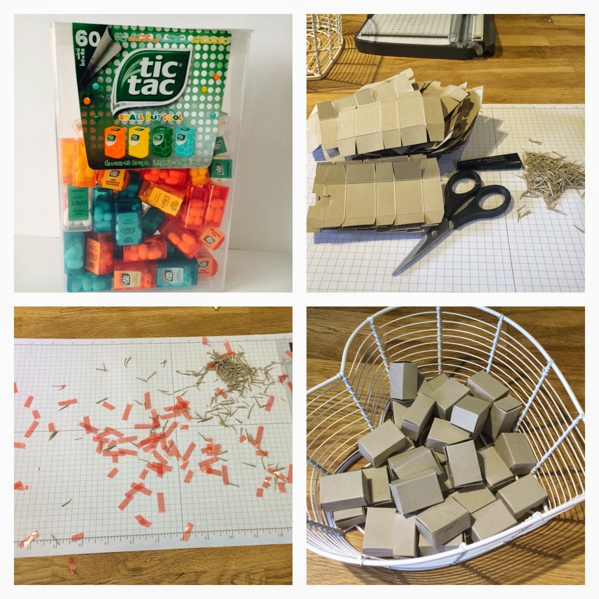 Stamp with Esther: My swap from Telford - Mini tic tac box with ...