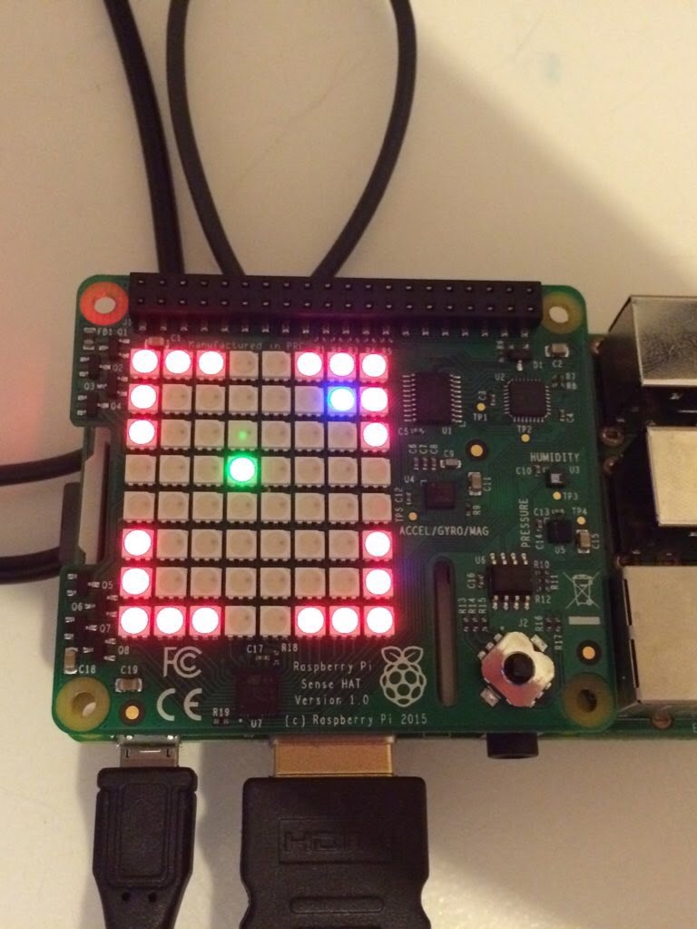 Raspberry Pi Sense HAT game - Sense Cave - Raspberry Pi Pod and micro ...