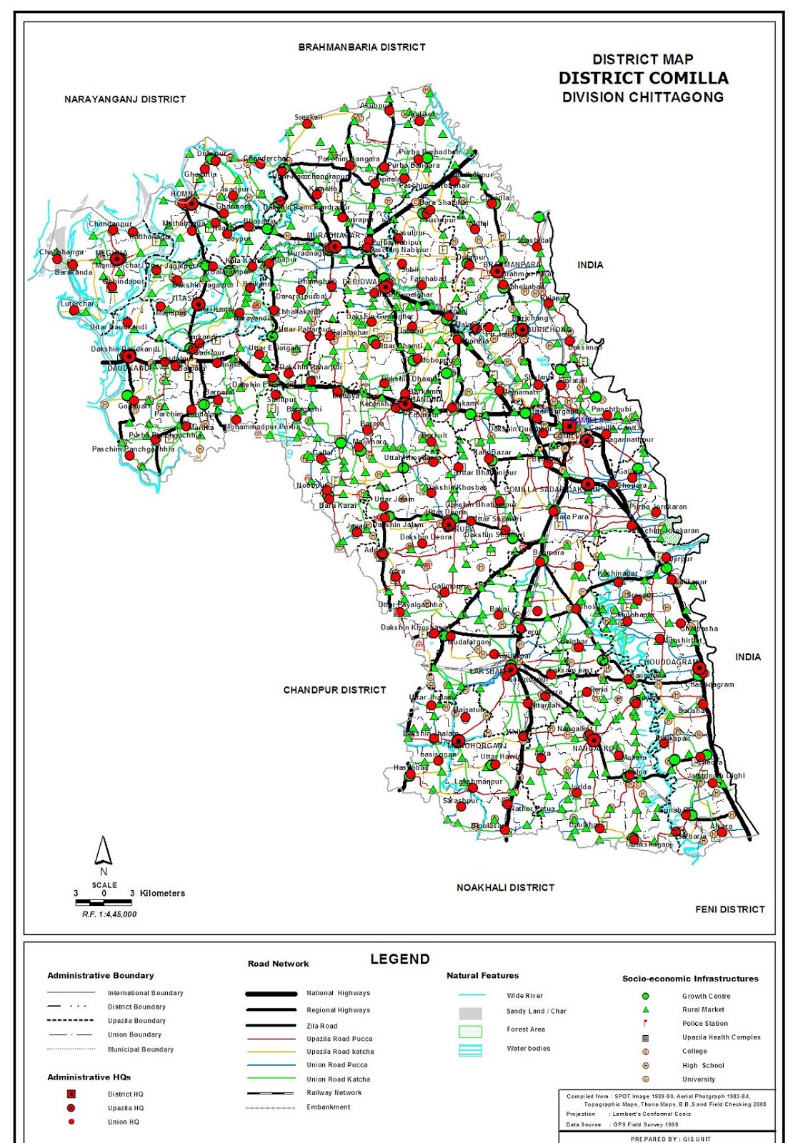 Homna - Comilla: Activities of LGED Comilla | Roads and Bridges