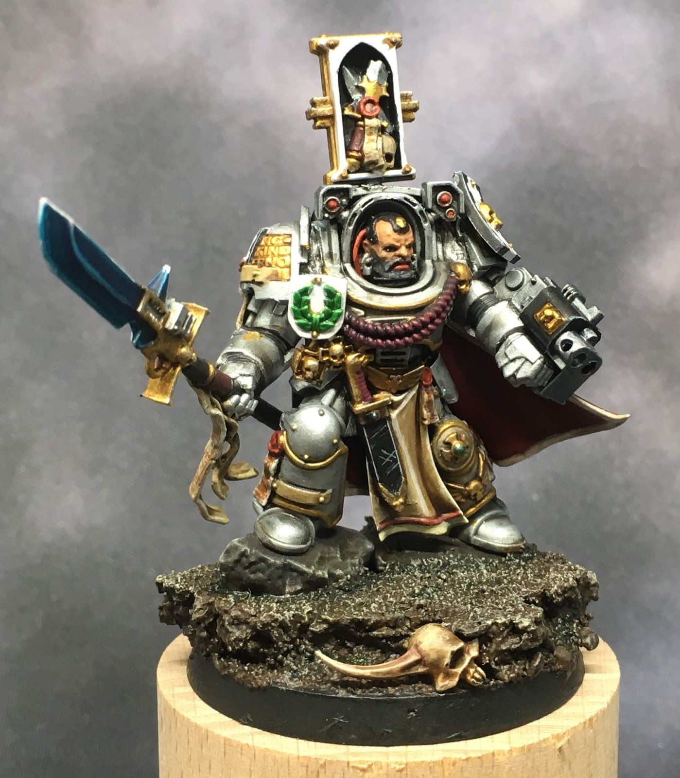 262nd Death Korps of Krieg: Grey Knights Brother Captain - TO DONE