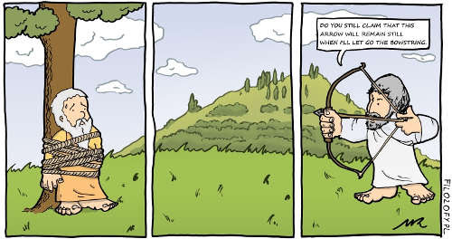 Doc Madhattan: The quantum Zeno paradox