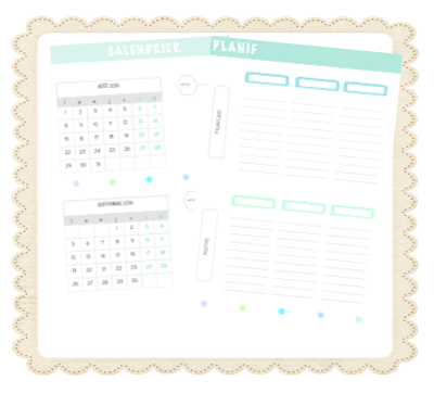 Sur le chemin de l'école: Cahier planification 2016-2017