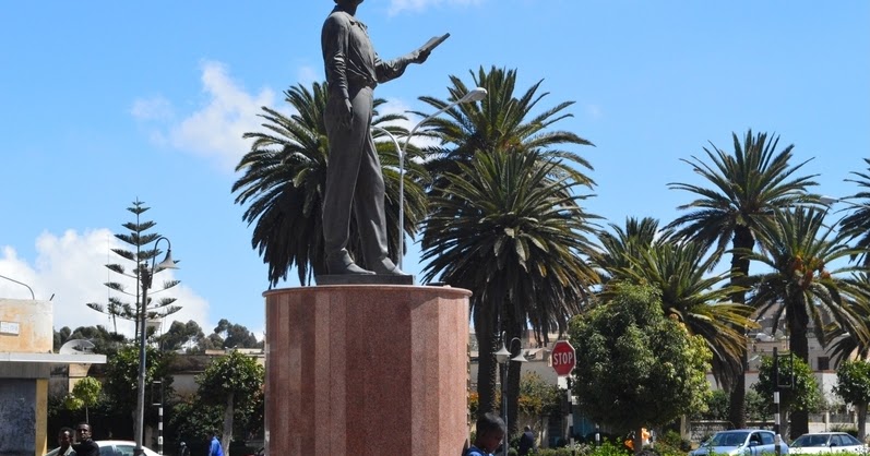 On Pushkin Monumnet in Eritrea - Madote