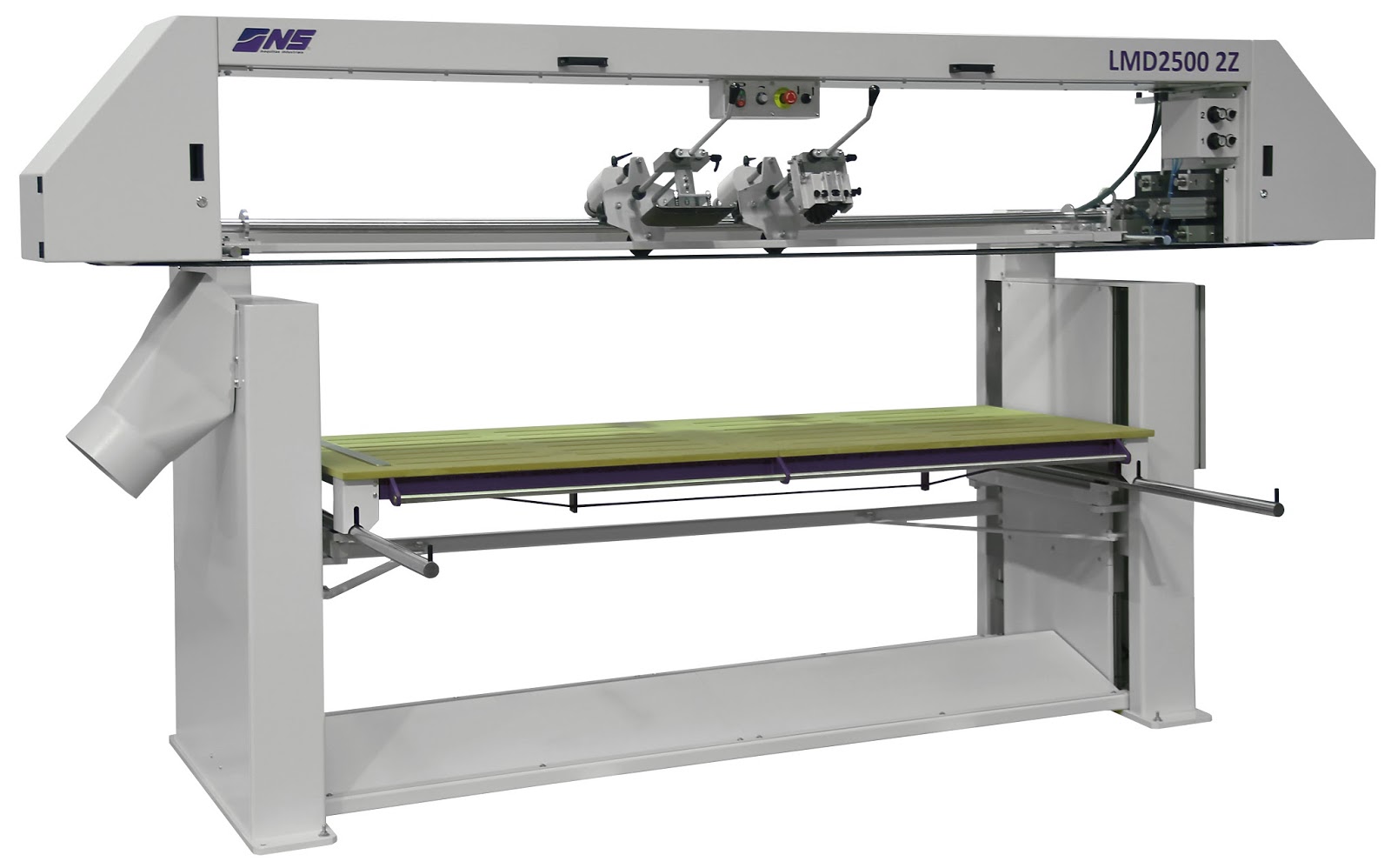 Tube Polishing & Tube Finishing Machines: LMD2500 2Z Twin Belt Stroke ...