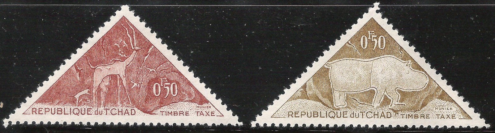 My Postage Stamps Collection: My stamps of Chad