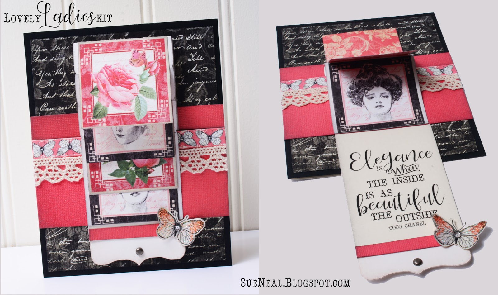 Q's Creative Card Making Kits: Q's Creative Cards: LOVELY ladies Cards ...