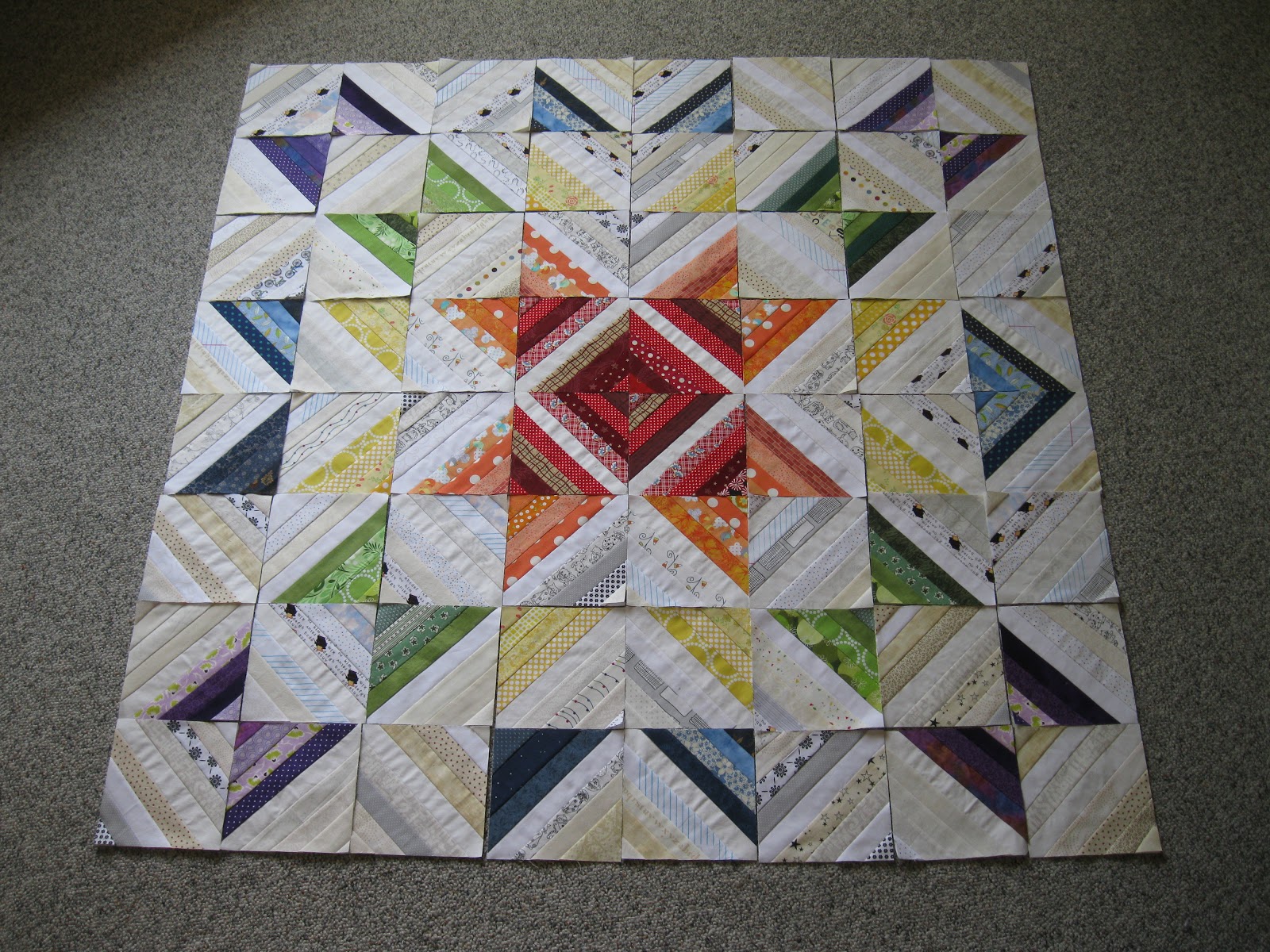 Little Penguin Quilts: Return of the String Star