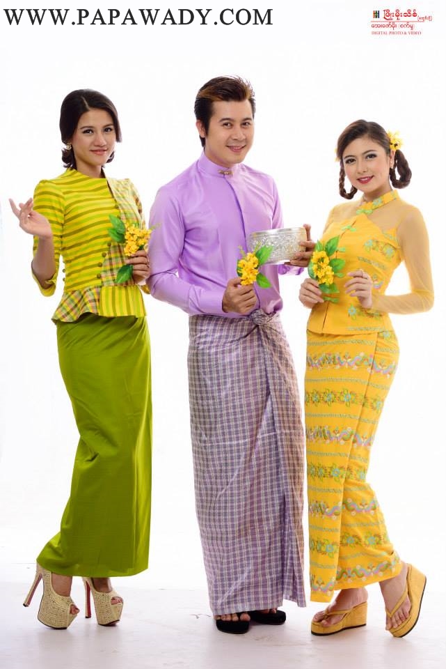 Happy New Year : Myanmar Thingyan Fashion Photoshoot