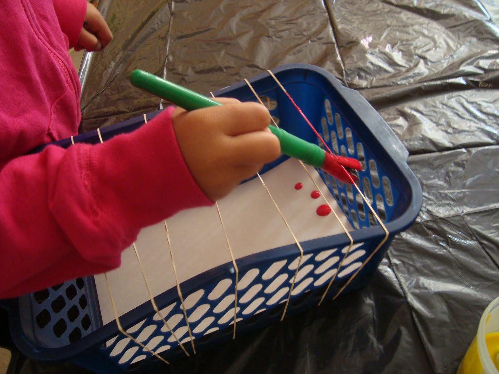 Joyful Learning in the Early Years: Splatter Painting!