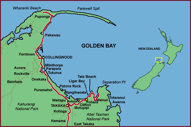 Miam Miam Nouvelle Zelande: Golden bay