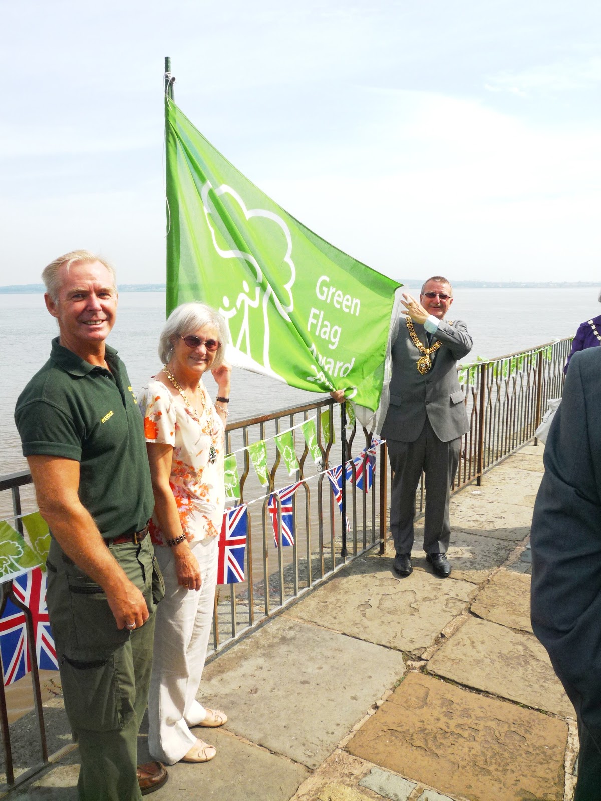 Eastham Country Park: The Mayor of Wirral Raises The Green Flag at ...