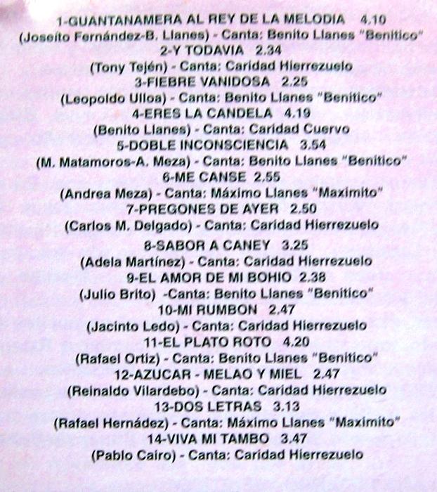 Fidels Eyeglasses: Conjunto Caney - Cuba