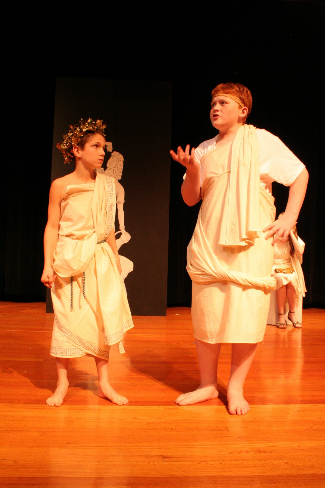 "Circus Olympus" ... Greek Theatre!: King Midas Production Photos