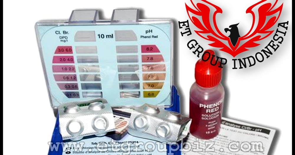 Test Kit Chlorine dan pH merk Astral - Test Kit Klorin dan pH