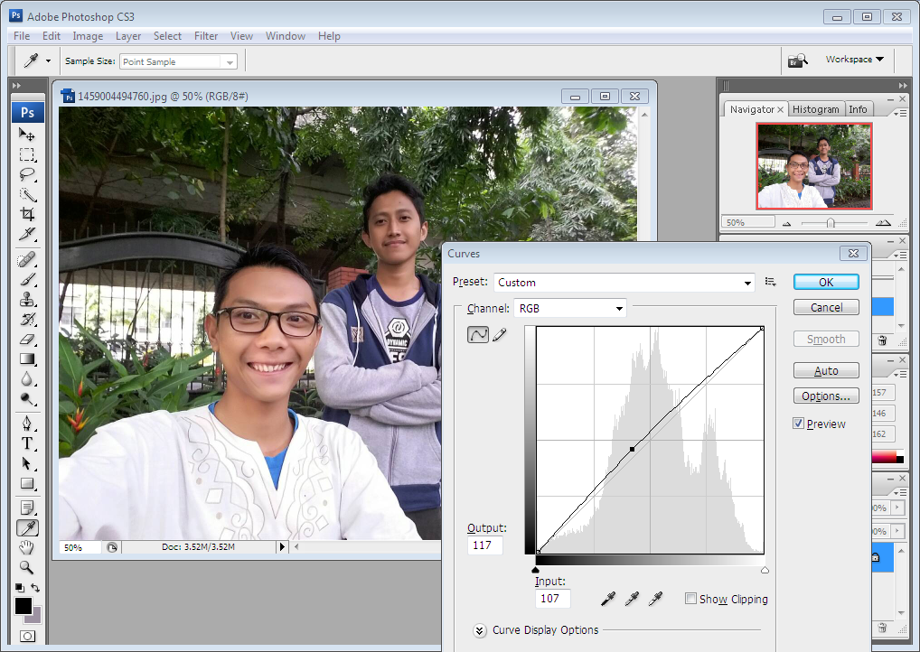 Hamdan: Cara mengedit gambar agar terlihat putih dan bersih