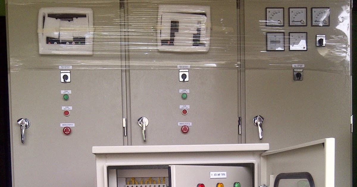 PANEL OTOMATIS GENSET: Panel ATS AMF ialah