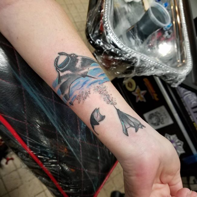 Tatuajes de mantarraya y su Significado