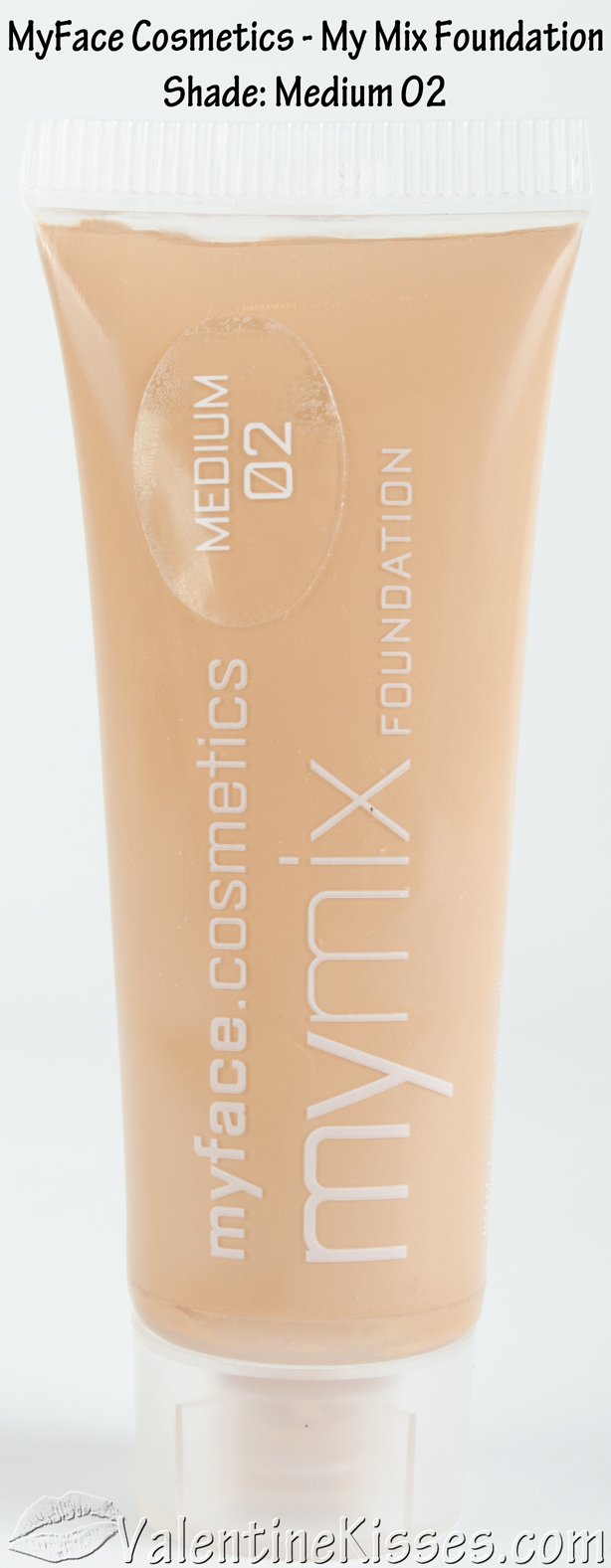 Valentine Kisses: MyFace Cosmetics My Mix Foundation in Medium 02 ...