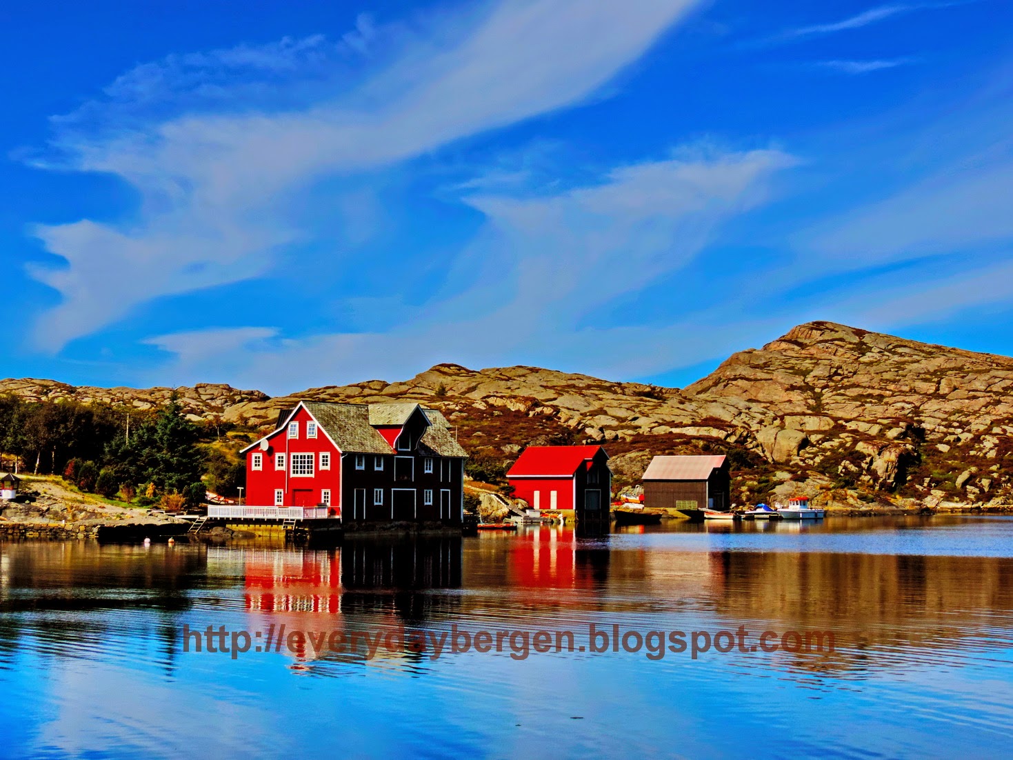 A day in Telavåg, Sotra.