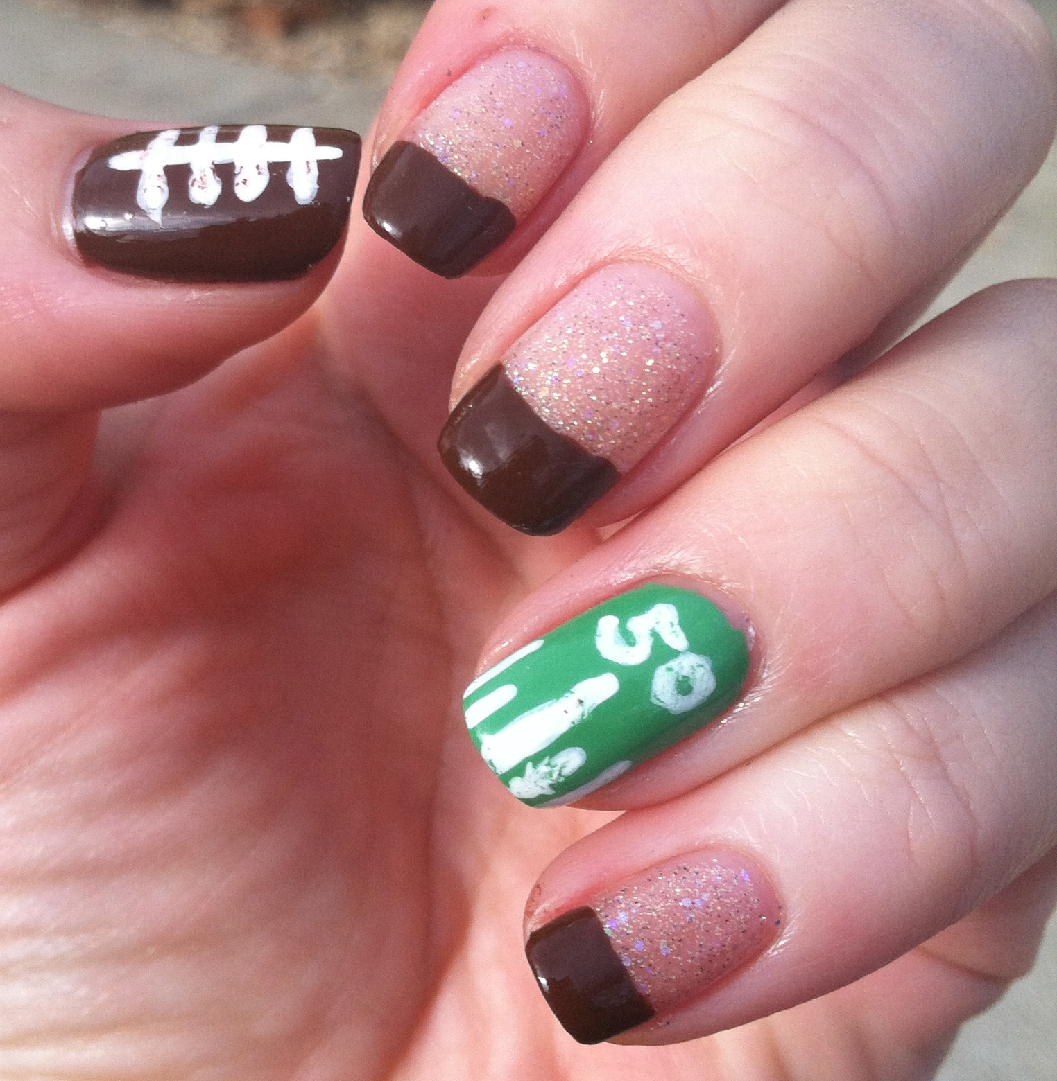 RyCoBra's Southern Nails: Are you ready for some football??!