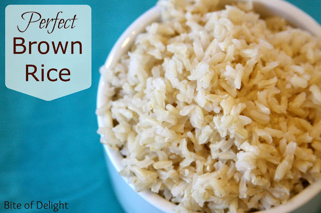 Perfect Brown Rice - Bite Of Delight