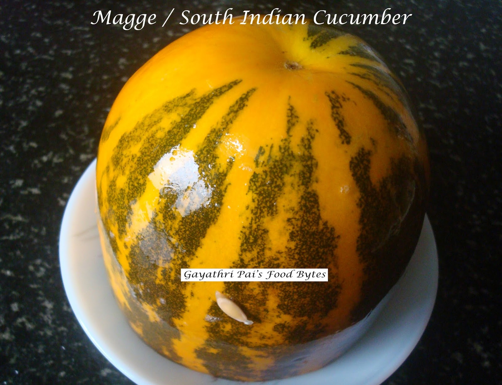 Gayathri Pai's Food Bytes: Bunt Style Magge Gashi With Bikkand And Bimbul.