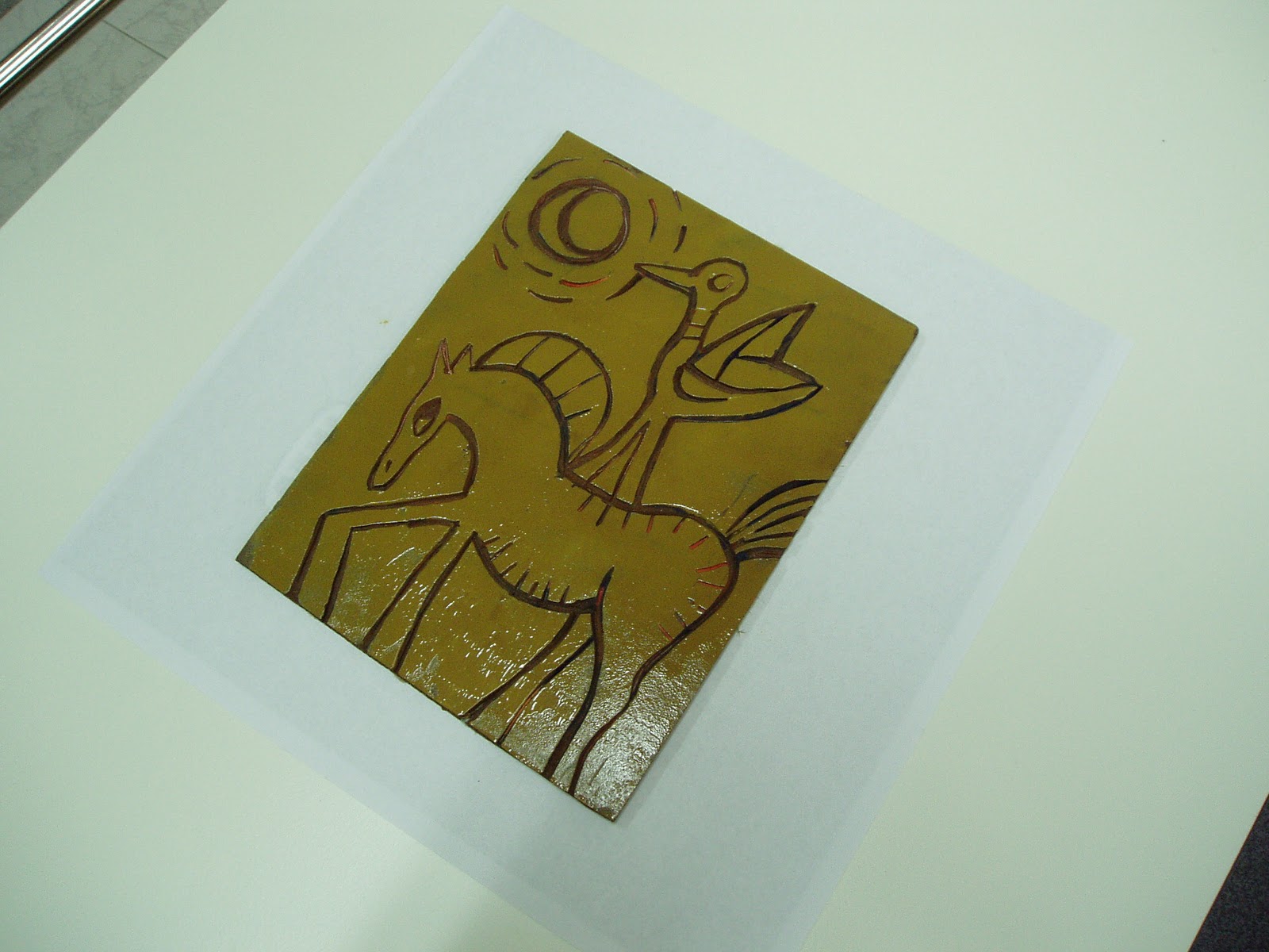 Cómo hacer un Linograbado