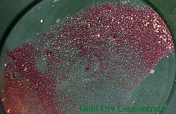 Separation Process of Gold Concentrate From Rocks