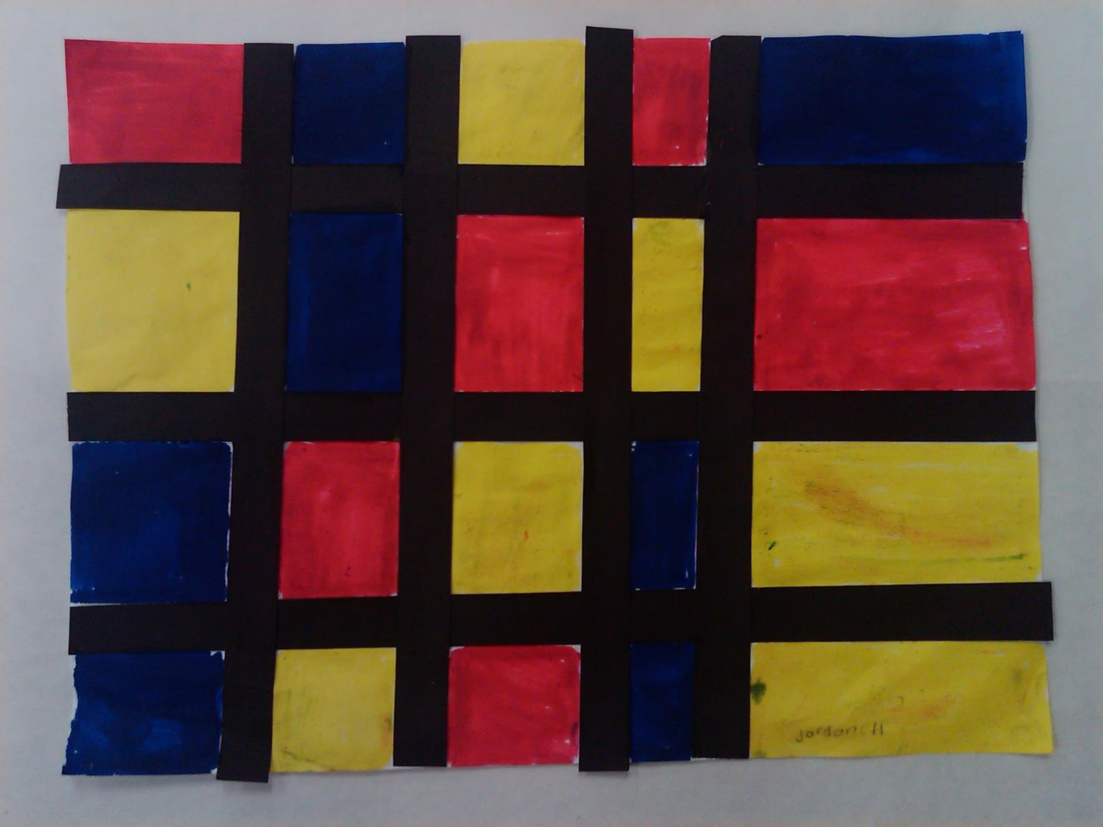 Elements of a Young Artist: Piet Mondrian Primary Colors