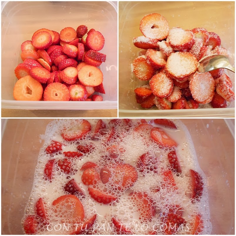 FRESAS CON LECHE