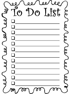 Classroom Freebies Too: Free To Do Lists