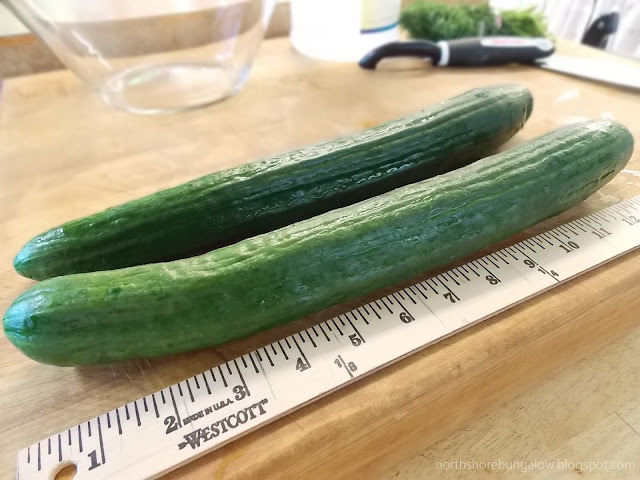 North Shore Bungalow: German Cucumber Salad (Gerken Salat)