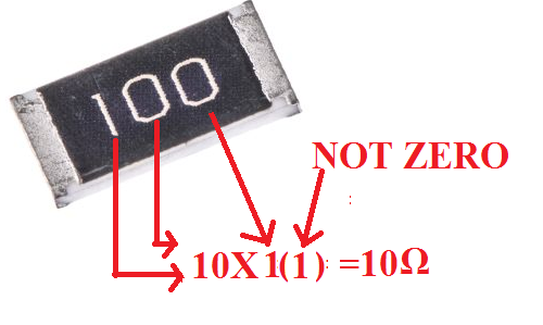 How to know surface mount (SMD) resistor codes? सतह माउंट प्रतिरोध कोड ...