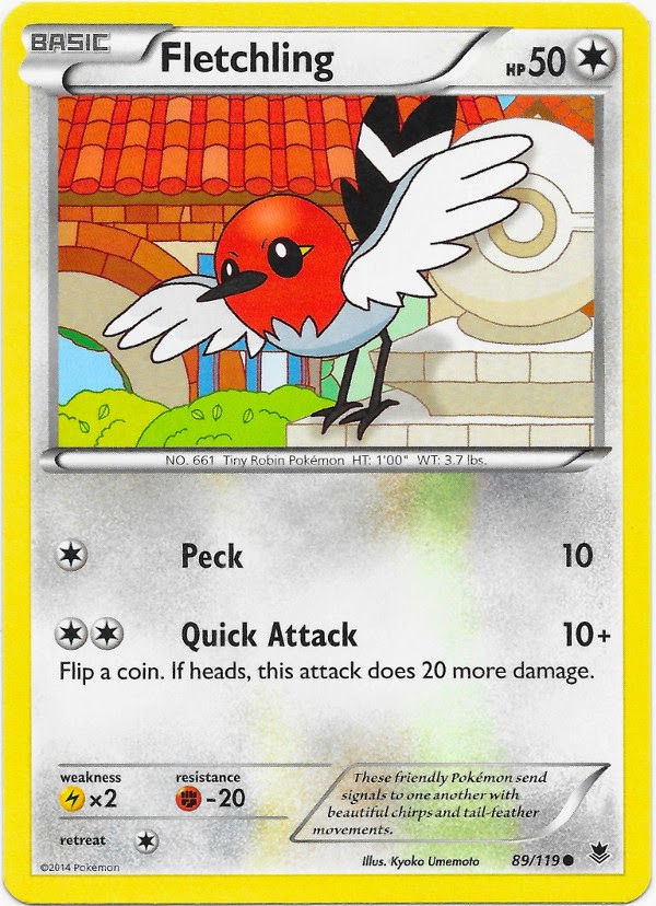 Fletchling -- Phantom Forces Pokemon Card Review | PrimetimePokemon's Blog