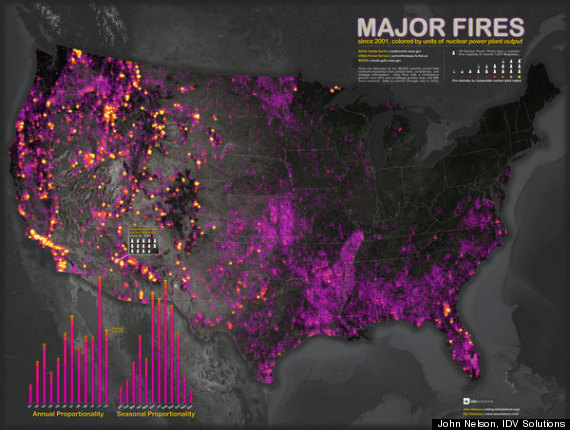 THE WESTERNER: U.S. Wildfires Map Reveals Rising Menace - Annual ...