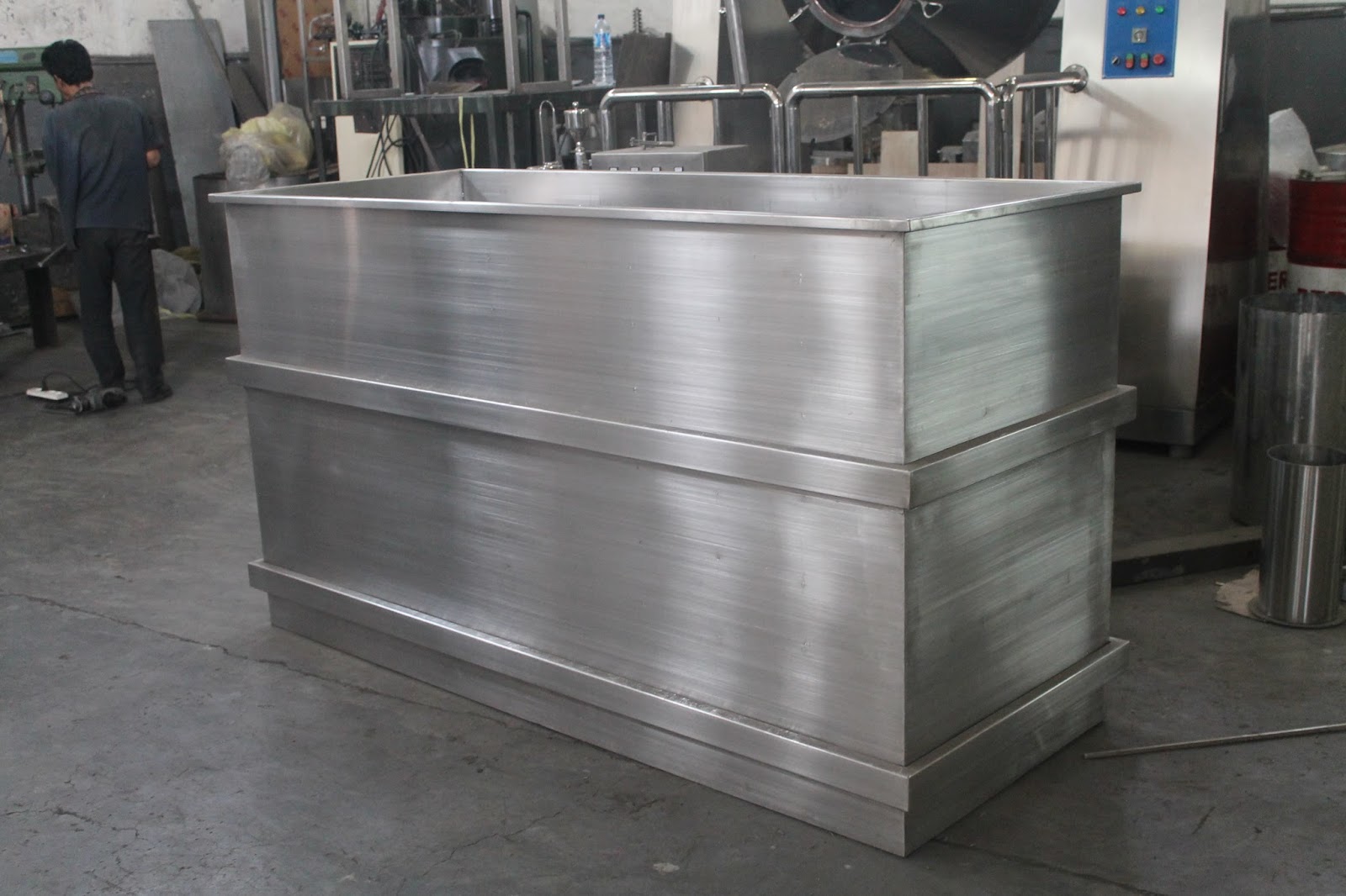 MESIN INDUSTRI FARMASI: BAK FILTER PERFORATED SS304