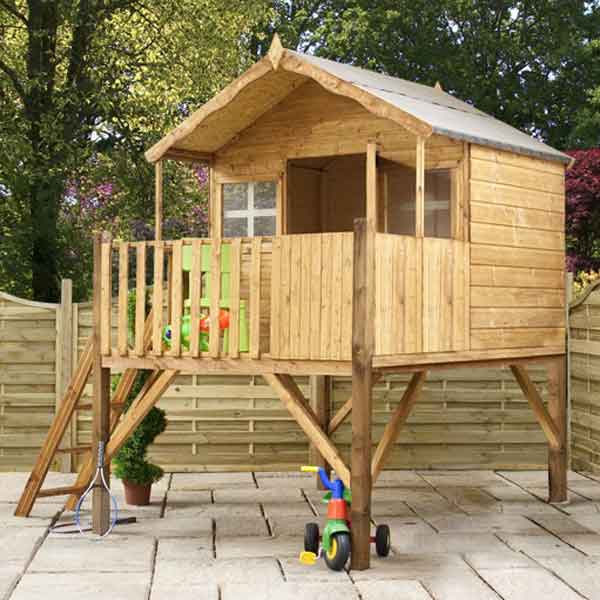 Elevated Playhouse Plans Free - Woodworking Creative Projects