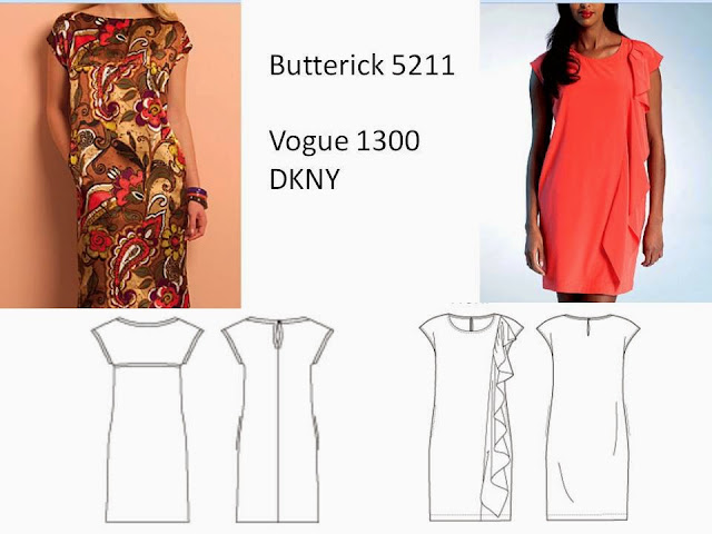 Pintucks: 6 EASY TO SEW Shift Dresses