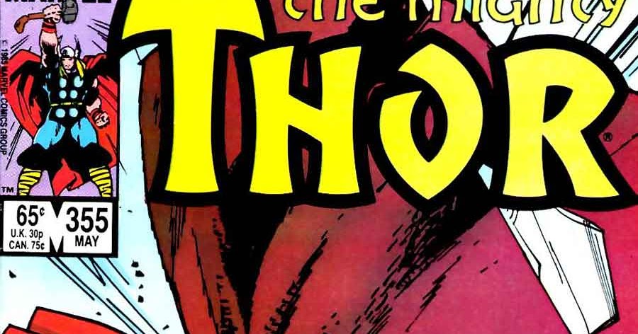 Thor #355 - Walt Simonson cover - Pencil Ink