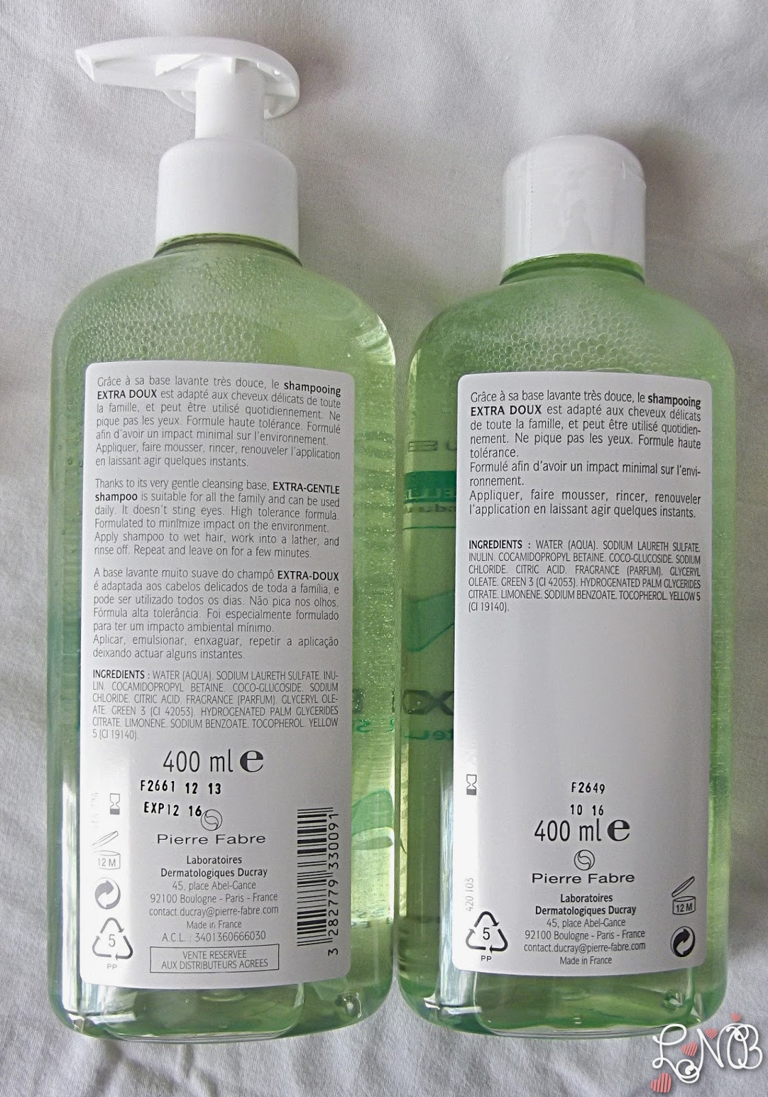 DUCRAY Shampooing Extra Doux Dermo Protecteur . Review Swatches ...