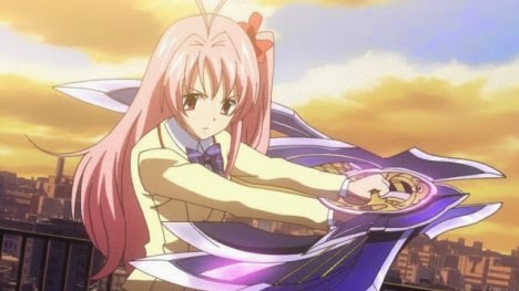 Chica pelo rosa anime - Imagui