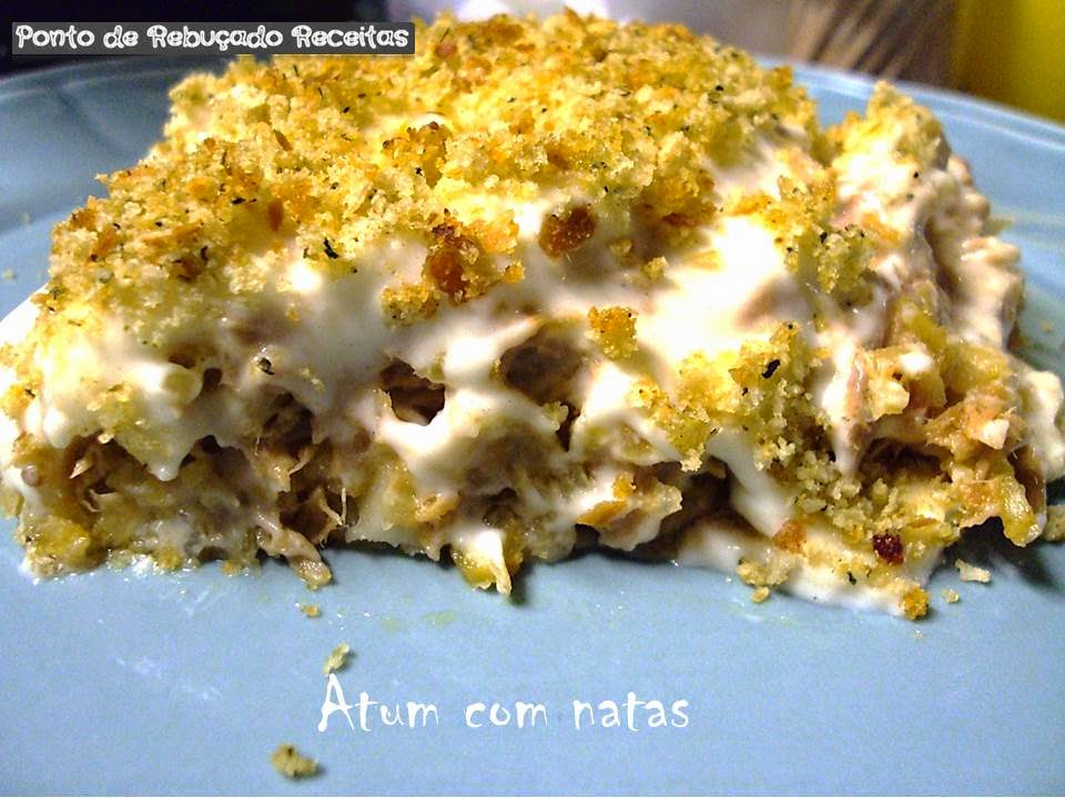 Ponto de Rebuçado Receitas: Comfort Food Bom Petisco - Atum com natas